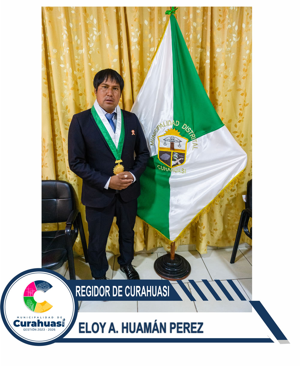 Regidores - Municipalidad Distrital de Curahuasi